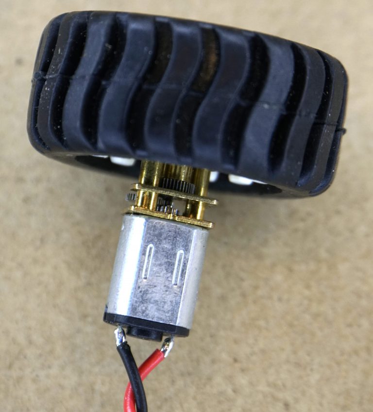 N20 Gear Motor with Wheel - A2D Electronics