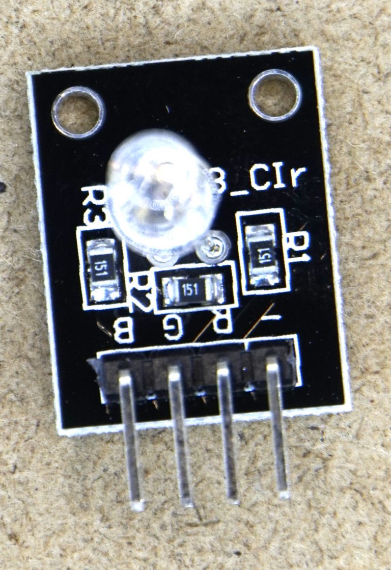 5mm RGB LED on Breakout Board - A2D Electronics