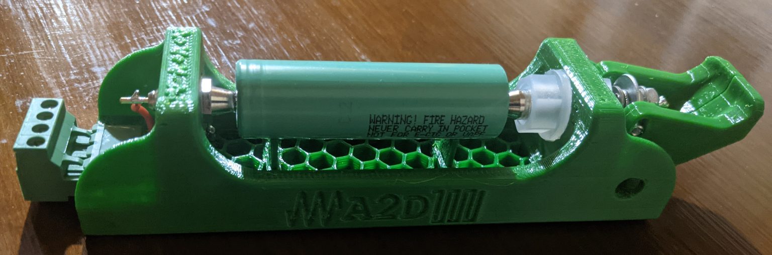 4-wire Cell Holder - A2D Electronics
