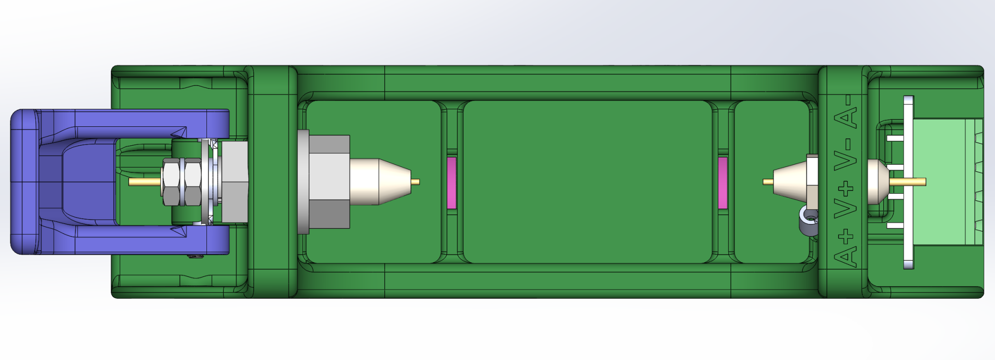 4-wire Cell Holder - A2D Electronics